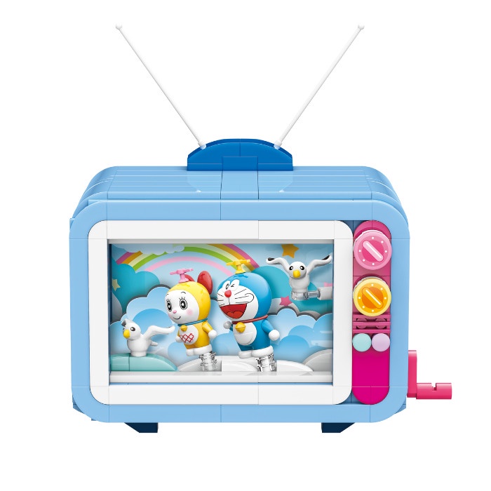 Jual [KK Toy] - Keeppley Set Bricks Doraemon Dorami Television | Shopee ...