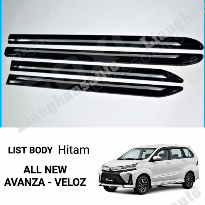 Jual LIST BODY SODE MOULDING MOBIL ALL NEW AVANZA | Shopee Indonesia