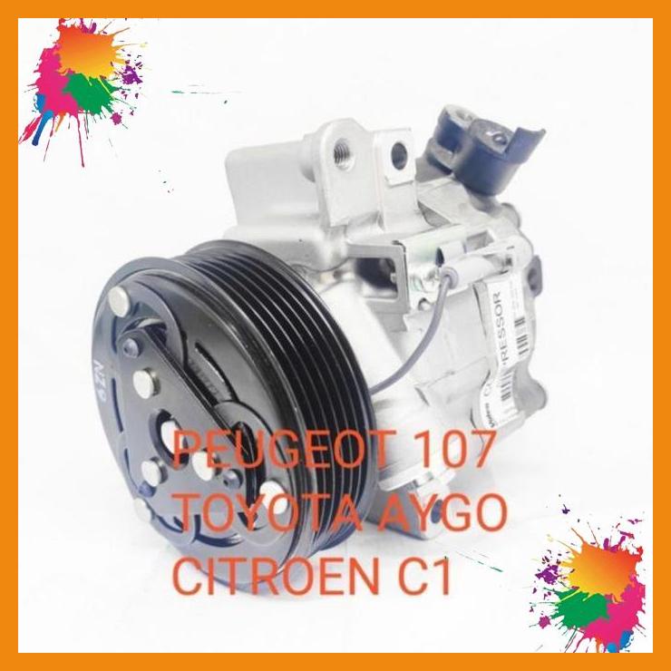 Jual compressor kompresor peugeot 107 toyota citroen c1 aygo valeo ...