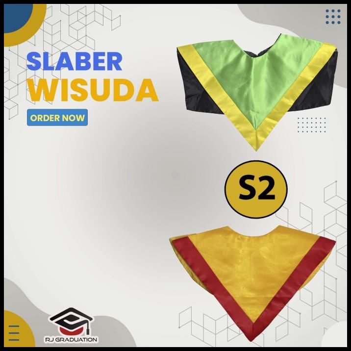 Jual BEST DEAL SLABER WISUDA S2/KERAH TOGA WISUDA S2/SLEBER S2 ...