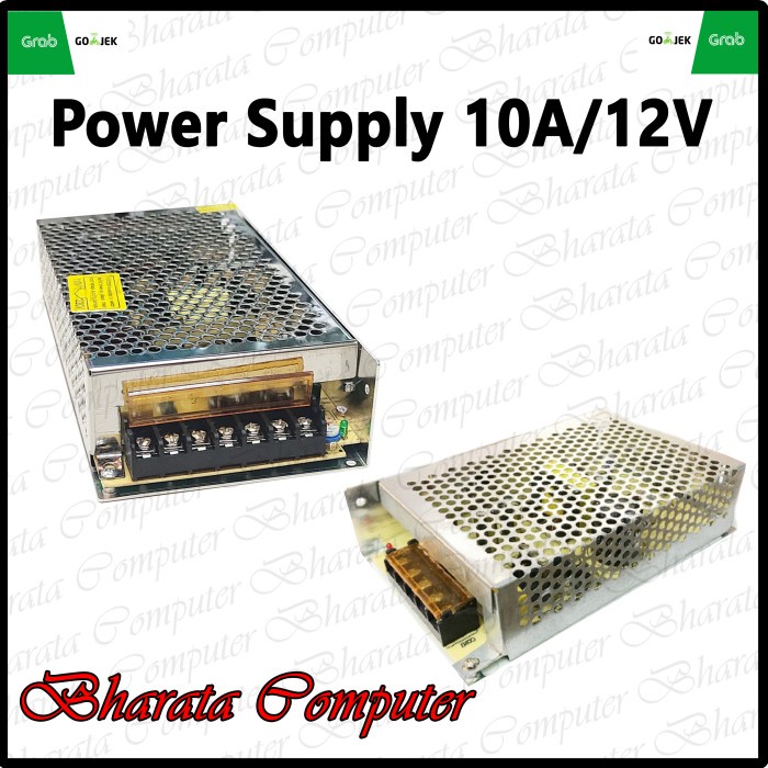 Jual Power Supply 10A 12V PSU Jaring 12Volt 10Ampere | Shopee Indonesia