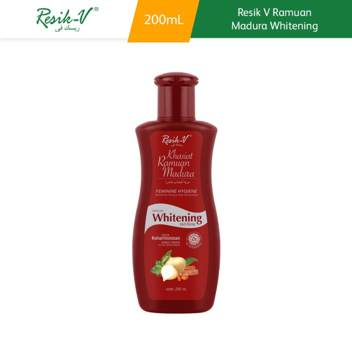 Jual Resik V Ramuan Madura Whitening 200Ml | Shopee Indonesia
