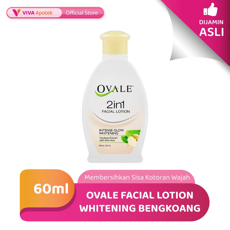 Jual Ovale Facial Lotion Whitening Bengkoang (60 ml) | Shopee Indonesia