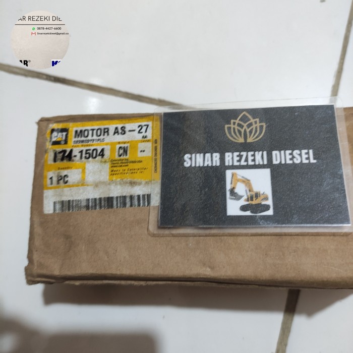 Jual Original Motor As 174-1504 Genuine Part Cat / Motor 174 1504 ...