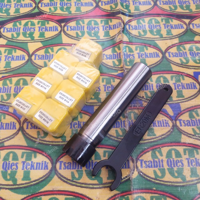 Jual Original Arbor Collet Er20 Holder Collet C25-Er20-100L Set Chuck ...
