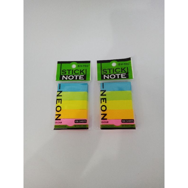 Jual STICK NOTE VTEC SN57651/5MC | Shopee Indonesia