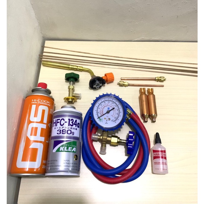 Jual PAKET ISI FREON KULKAS R134 / ALAT ISI FREON KULKAS DAN LAS / ALAT ...