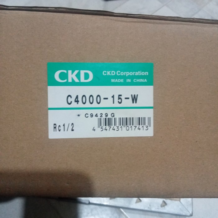 Jual Baru Solenoid Valve Ckd C4000-15-W Bisa Gojek | Shopee Indonesia