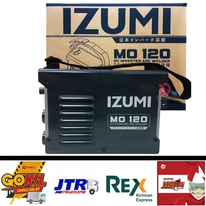 Jual New Izumi Travo Las Listrik Max 120A 900 Watt - Mesin Las Inverter Mo-120 Berkualitas ...