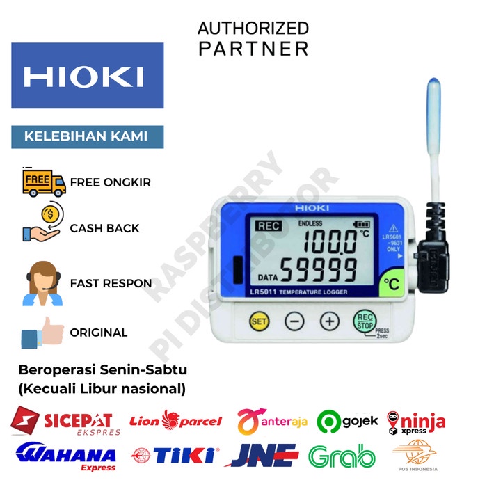 Jual [Original] 1-Ch Temperature Data Logger W/ -40C To 180C Range ...