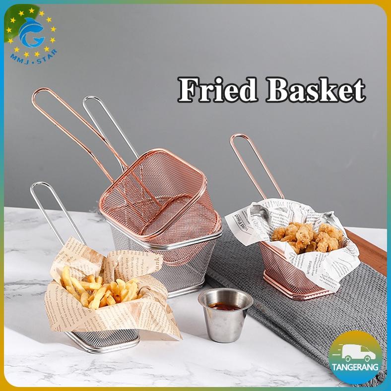 Jual Promo! Fried Basket/Keranjang Holder Kentang Goreng Mini/Keranjang ...