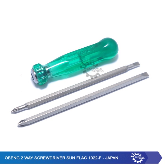 Jual Obeng 2 Way Screwdriver Sun Flag 1022-F - Japan star | Shopee ...