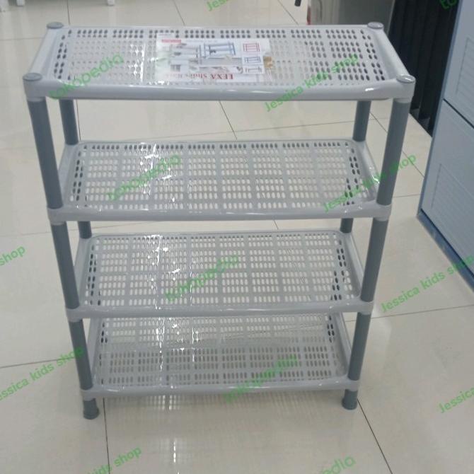 Jual RAK SEPATU LION STAR / LEXA SHOES RACK SUSUN 4 BASIC HOME BY LION ...