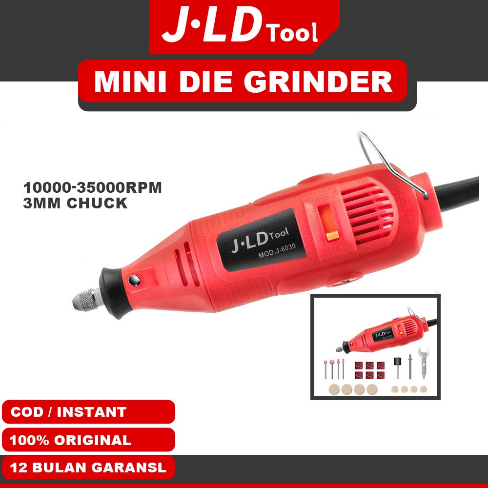 Jual JLD MINI DIE GRINDER J6030 - MESIN GERINDA MINI - ALAT GURINDA ...