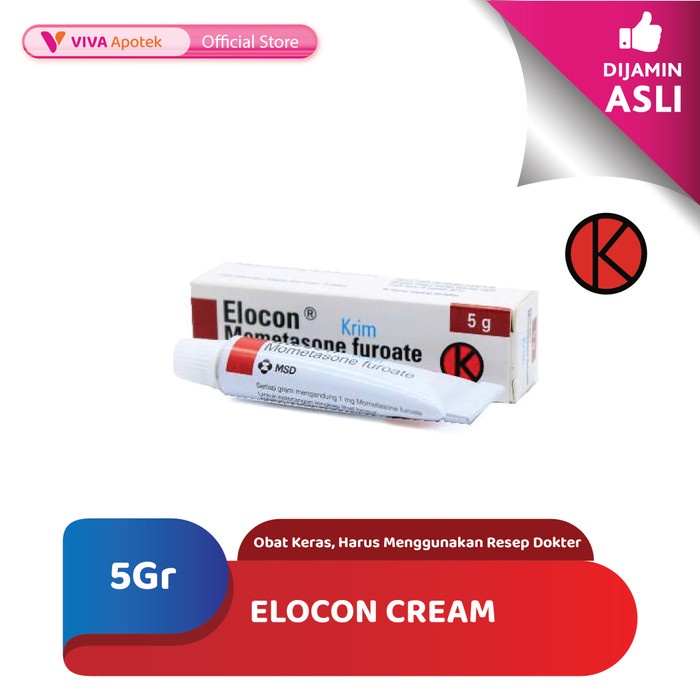 Jual Elocon Cream / Eksim / Psoriasis (5 Gram) | Shopee Indonesia