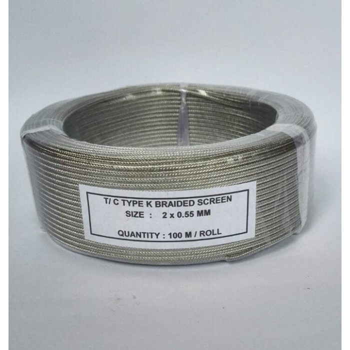 Jual Promo Kabel Thermocouple Type K (Screen Stainless), Ukuran 2 X 0 ...