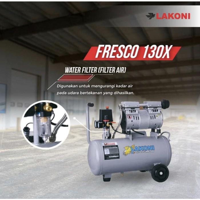 Jual Kompresor Fresco 130 X Lakoni - Silent - Oilless | Shopee Indonesia