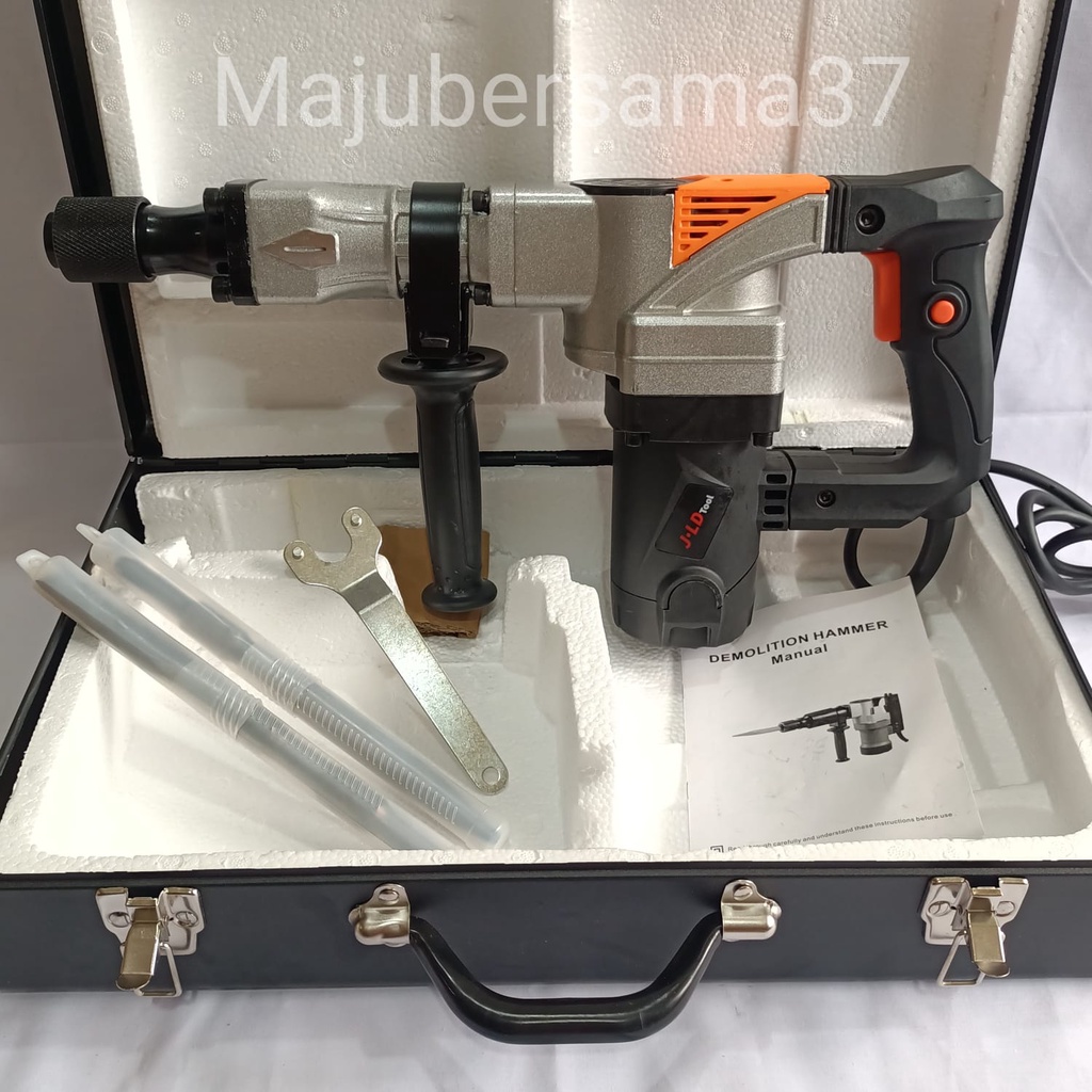 Jual Mesin bor bobok tembok JLD JX-35 demolition jack hammer model hm0810 | Shopee Indonesia