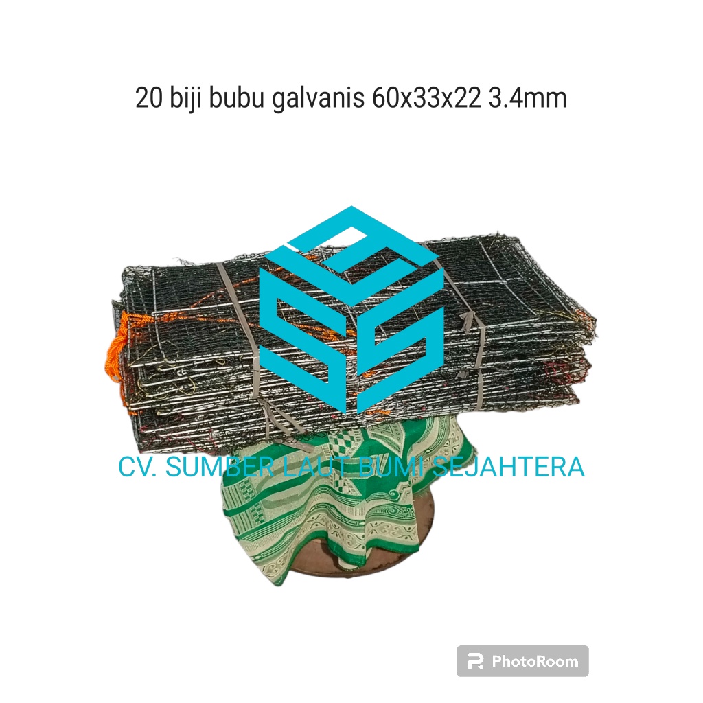 Jual 10 Pcs Perangkap Jaring Bubu Kepiting Bakau Ukuran 60 Siap Pakai ...