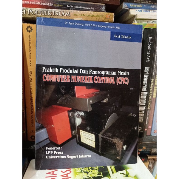 Jual original buku praktek produksi dan pemrograman mesin Computer ...