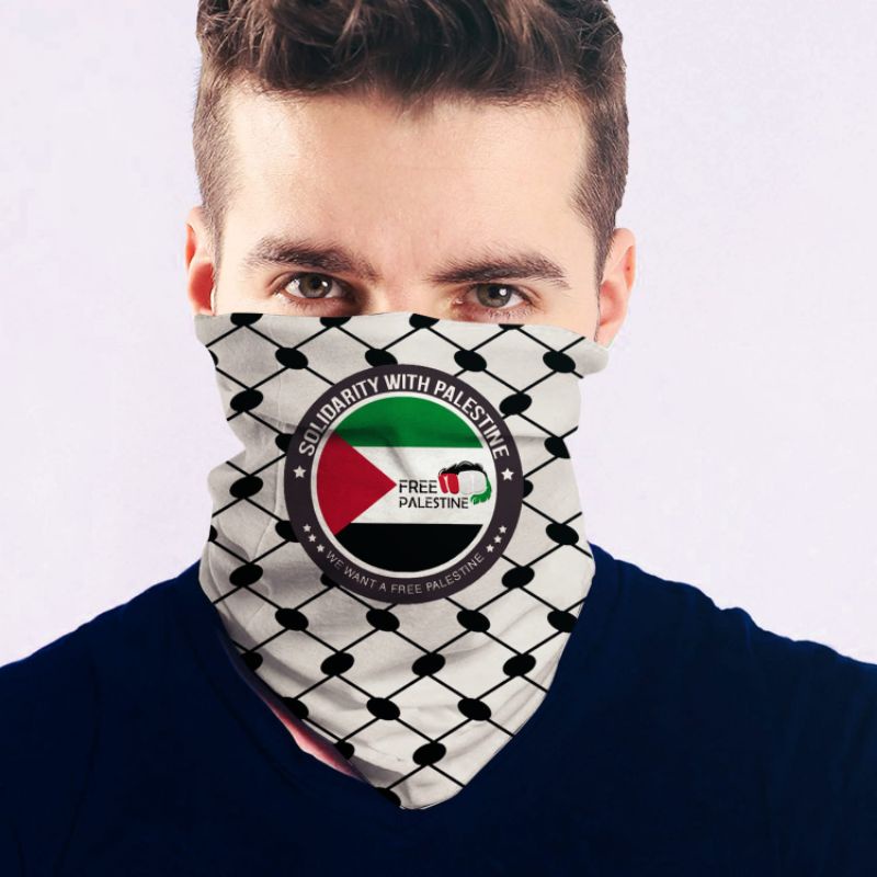 Jual Buff Masker Keren Multifungsi Motif Palestina| Aksi Bela Palestina ...