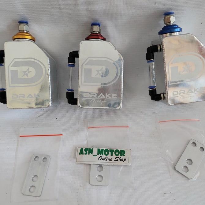 Jual Variasi tabung botol wadah reservoir air radiator Drake Gold biru ...