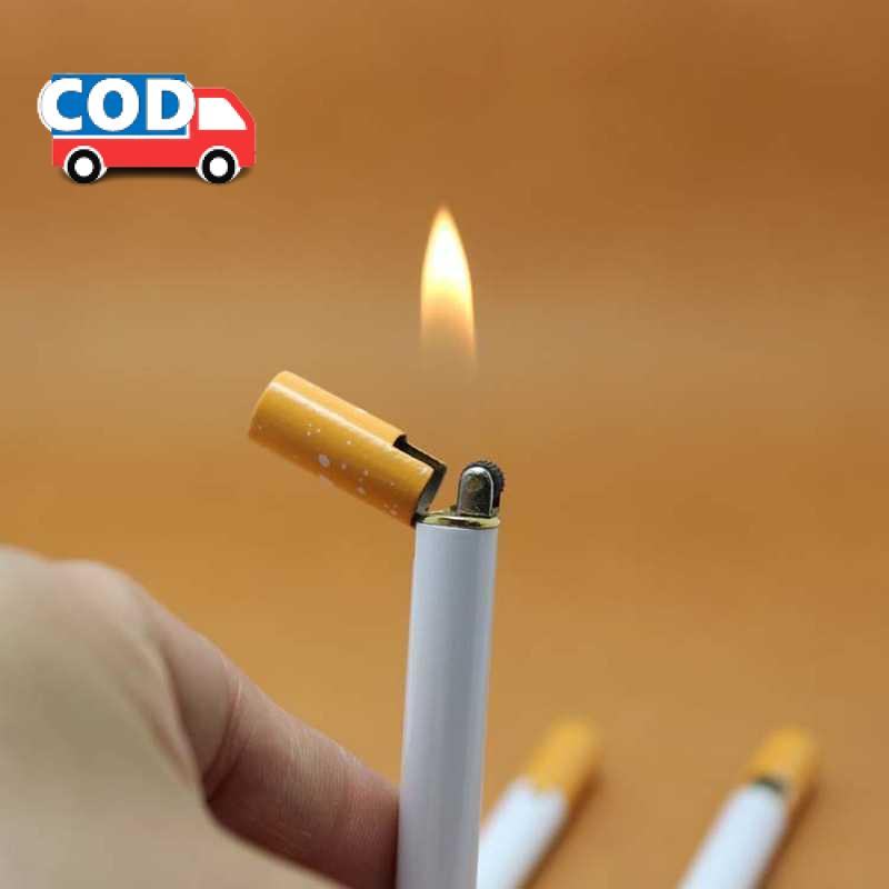 Jual Korek Api Gas Unik Keren Desain Rokok Filter Isi Ulang Pemantik ...