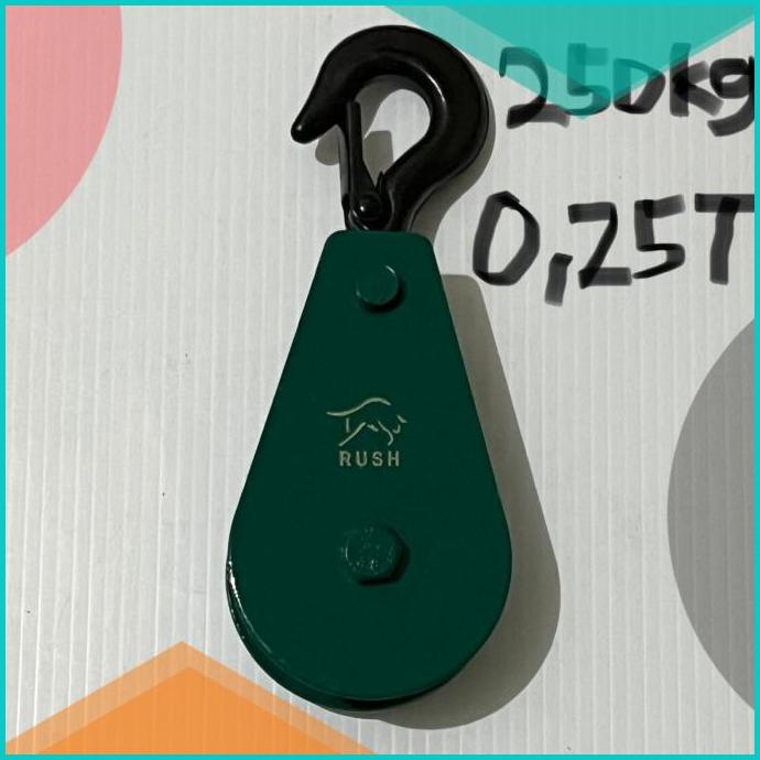 Jual Katrol Kapal Mini Engkel Single Kerekan Timba Besi RUSH 2inch 0.25 ...