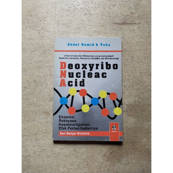 Jual Buku Biokimia, DEOXYRIBO NULEAC ACID Ekspresi, Rekayasa ...