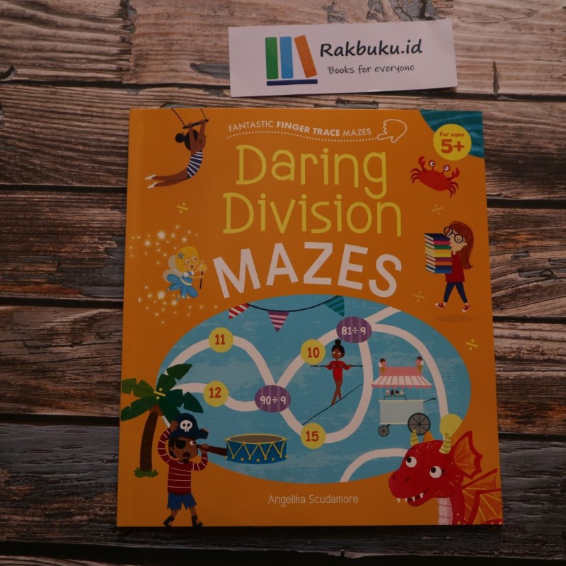Jual Fantastic Finger Trace Mazes: Daring Division Mazes | Shopee Indonesia