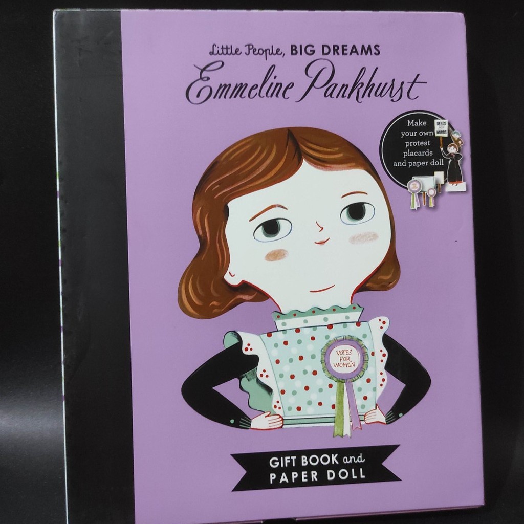 Jual Little People, Big Dreams: Emmeline Pankhurst Book and Paper Doll ...