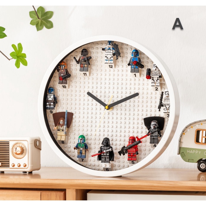 Jual Konfli Jam Dinding Lego / Jam Dinding Anak / Mini Figure Wall ...