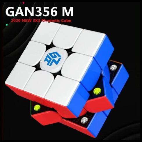 Jual Gratis Ongkir Rubik 3x3 GAN 356 M Magnetic Stickerless - Rubik 3x3 ...