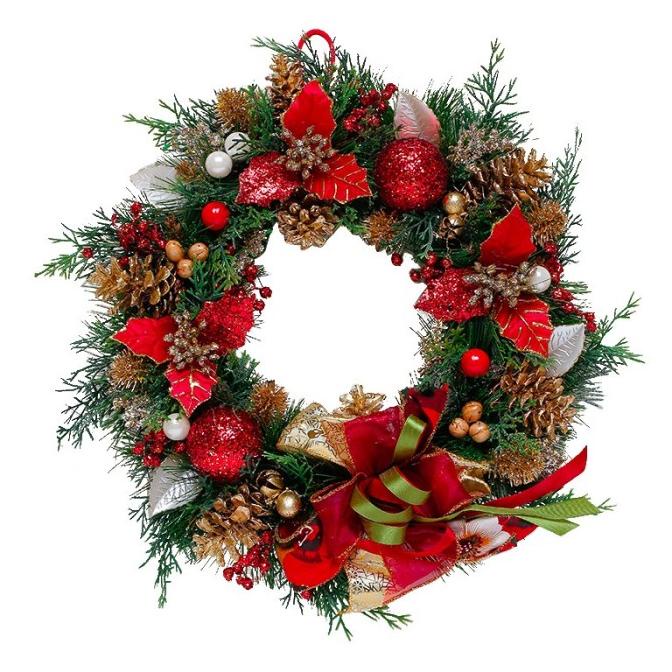 Jual Krans Natal / Christmas Wreath Mistletoe Dekorasi!! | Shopee Indonesia