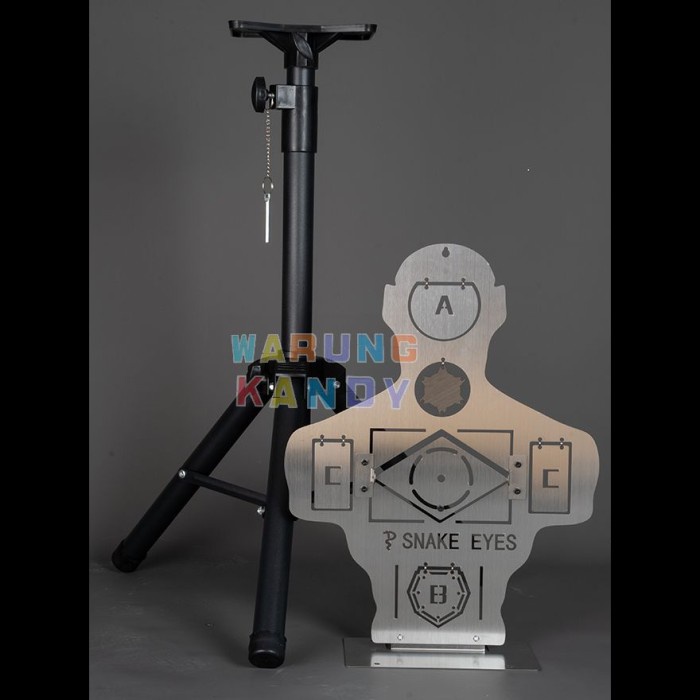 Jual Shooting Target / Sasaran Tembak Logam + Kaki - Not Nerf Ready ...