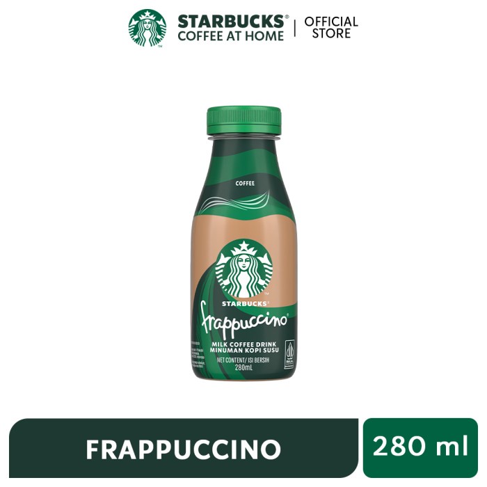 Jual STARBUCKS® Frappuccino Coffee PET 280ml | Shopee Indonesia