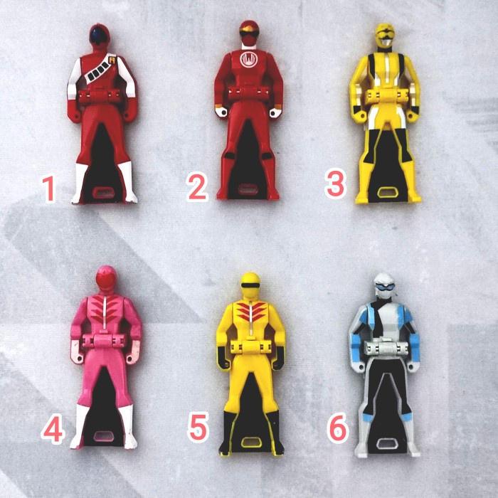 Jual dx super sentai ranger key bandai action figure original ...