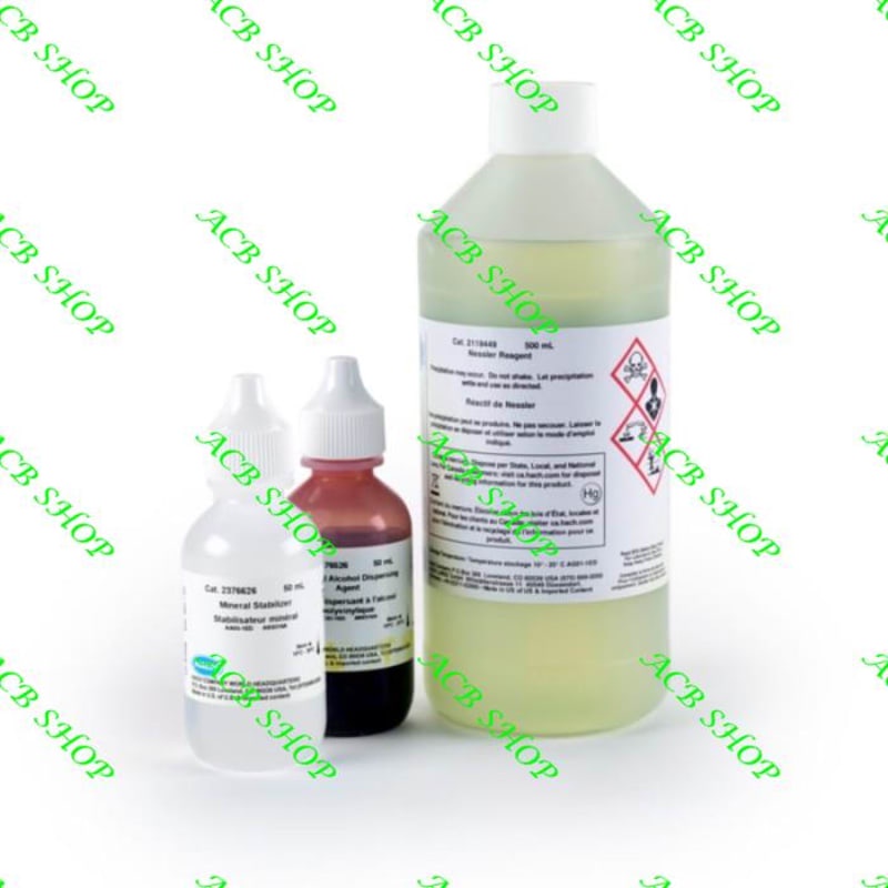 Jual Hach Nitrogen Ammonia Reagent Set Nessler 2458200 | Shopee Indonesia