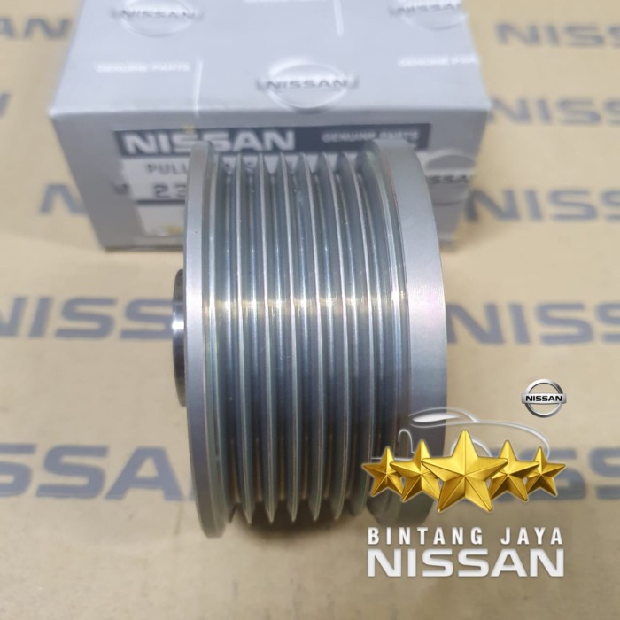 Jual Pulley Altenator Nissan Navara D40 Original star | Shopee Indonesia