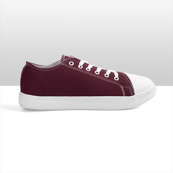 Jual Juno - Riseman Maroon White | Shoes Cupsole | Sepatu | Sneakers ...