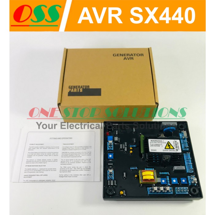 Jual AVR GENERATOR SX440 AUTOMATIC VOLTAGE REGULATOR - SX 440 AVR ...