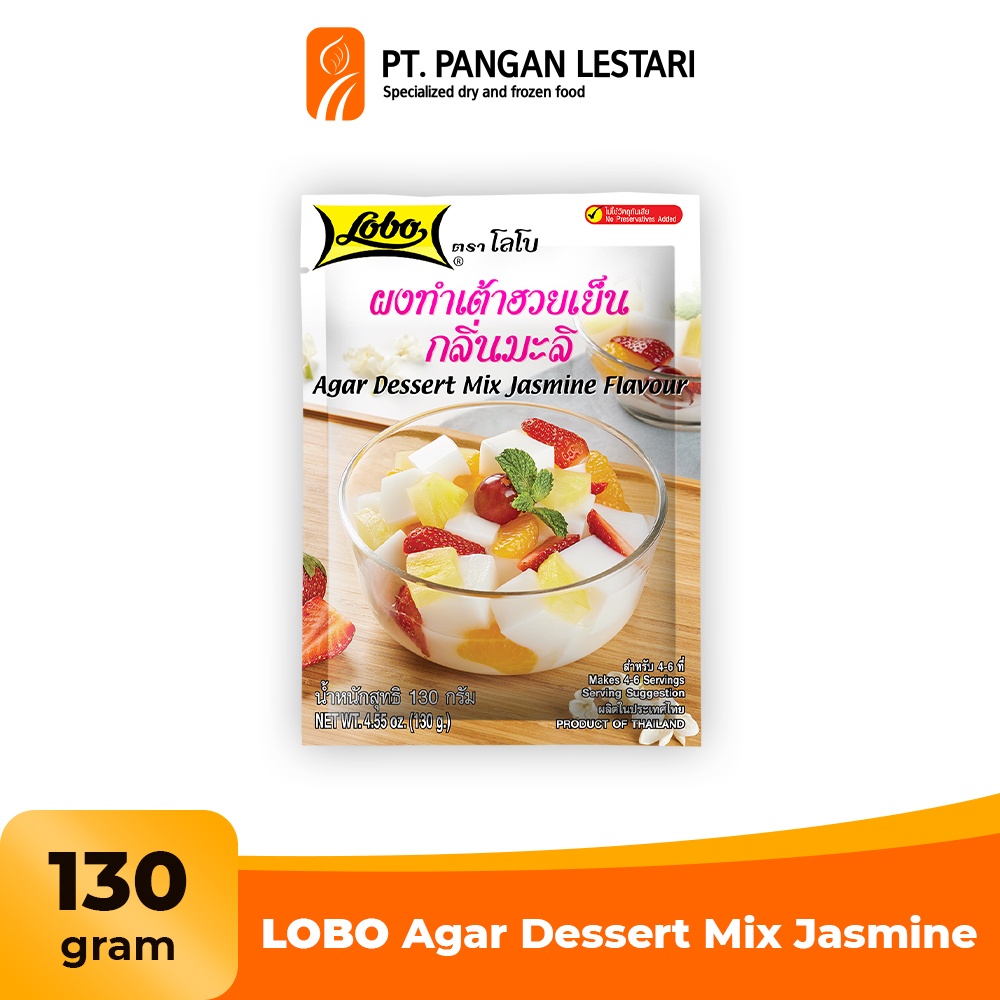 Jual LOBO Agar Dessert Mix Jasmin 130 gr | Shopee Indonesia