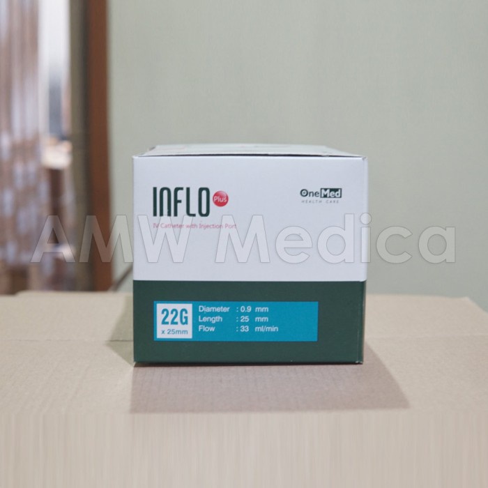 Jual Inflo Plus IV Catheter OneMed Abbocath InfloPlus Abocet -CTT ...