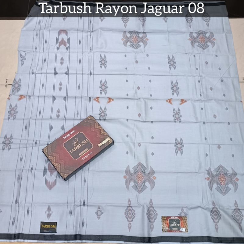 Jual Sarung Tenun Laki TARBUS TARBUSH SAPPHIRE Jaguar Rayon Motif BHS ...