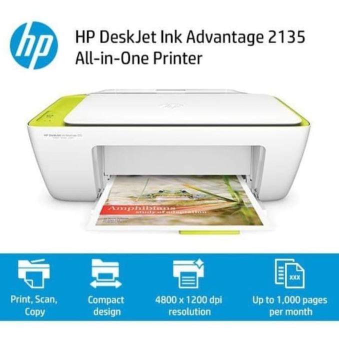 Jual Printer Hp Deskjet 2135 Ink Advantage - New Original Kualitas ...