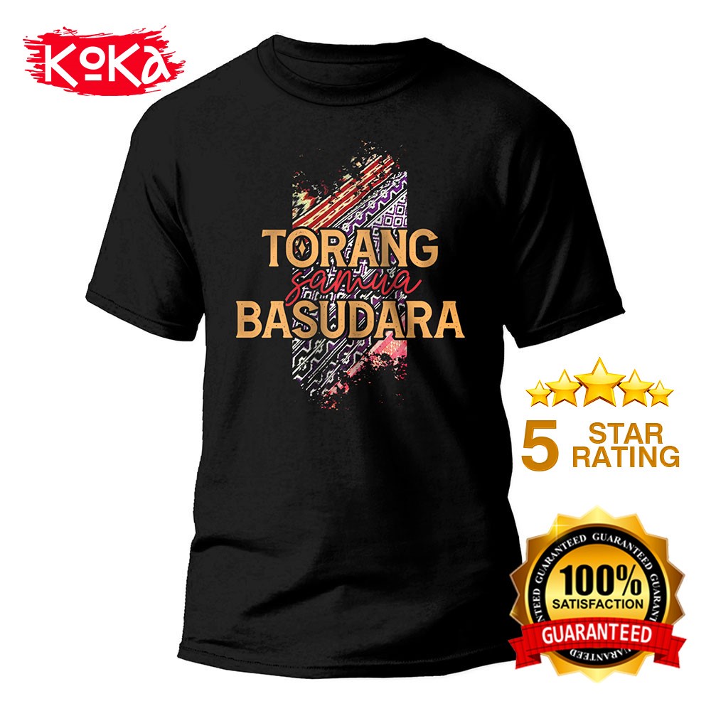 Jual T-Shirt Distro Premium - TORANG SAMUA BASUDARA - Kaos Khas MANADO - MND5 | Shopee Indonesia