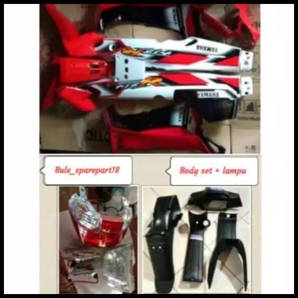 Jual HOT DEAL YAMAHA F1ZR COVER BODY KASAR DAN HALUS SET HITAM MERAH ...