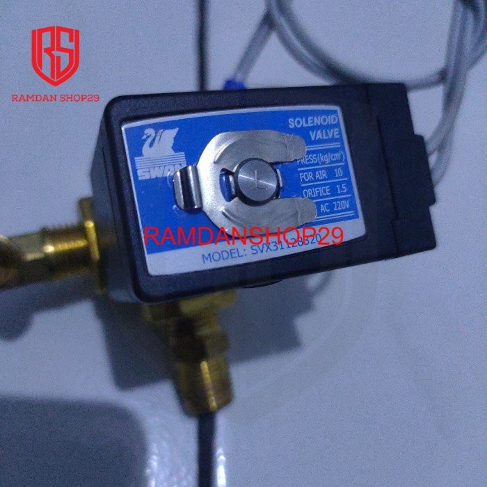 Jual Selenoid Valve Kompresor Swan 10-15 Hp Sw 310 415 Original Swan Terlaris!!! | Shopee Indonesia