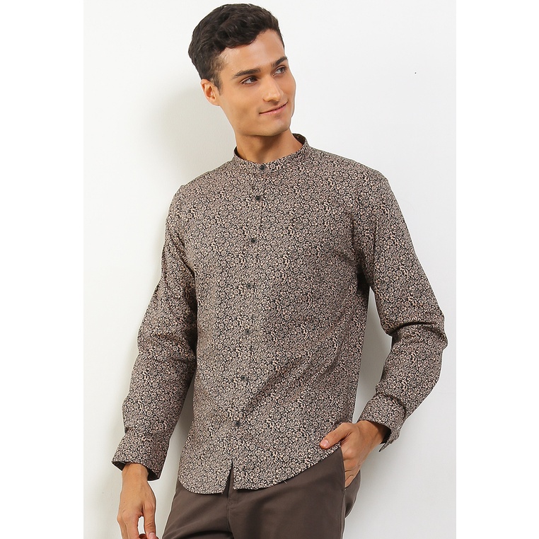 Jual Baju Koko Cardinal Original Pria Muslim 1 kantong depan Idul Fitri ...