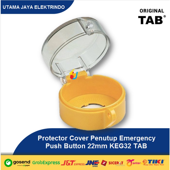 Jual Protector Cover Penutup Emergency Push Button 22mm KEG32 TAB ...